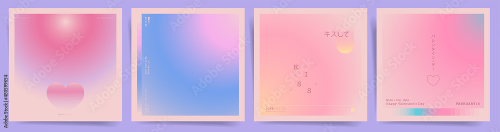 Lovely modern art square cover design. Social media square post ...