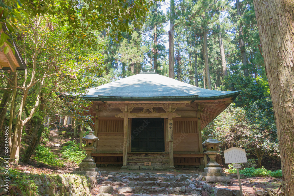 Shiga, Japan - Mar 25 2019 - Saito Area at Enryakuji Temple in Otsu ...