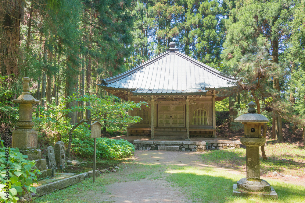 Shiga, Japan - Mar 25 2019 - Saito Area at Enryakuji Temple in Otsu ...