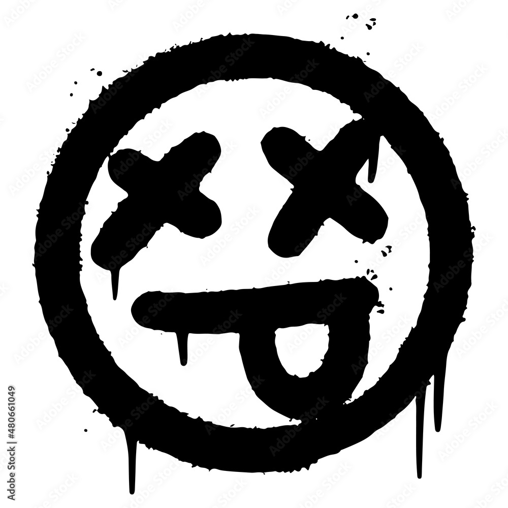 Graffiti Smiley Face