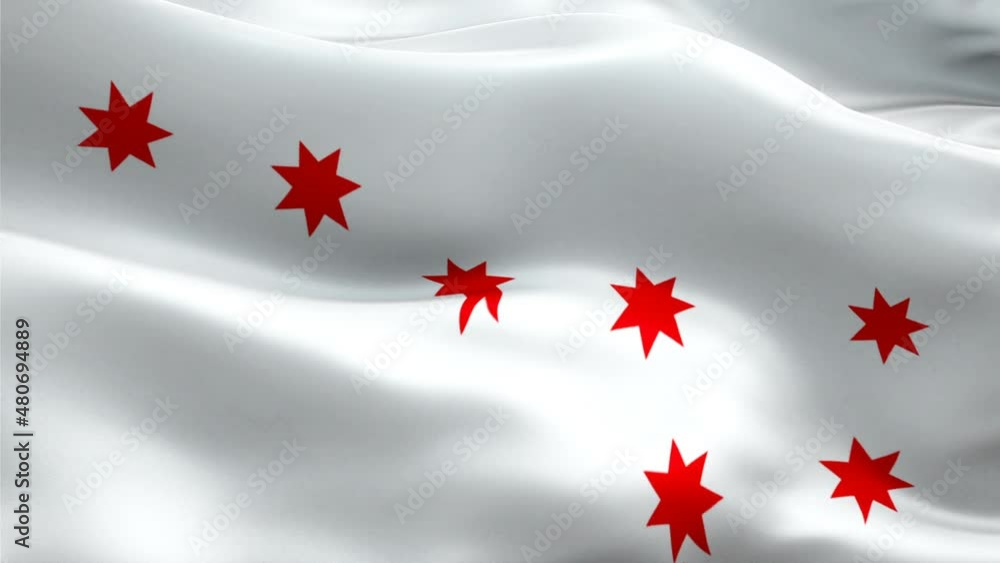 Cherokee Peace flag. National 3d Cherokee Peace flag waving seamless ...