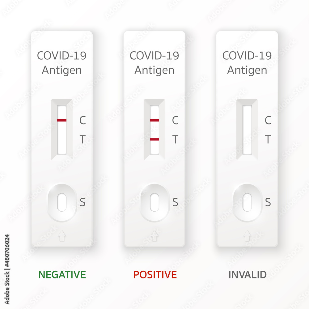Antigen detection kits (ATK) or Rapid test with different positive ...