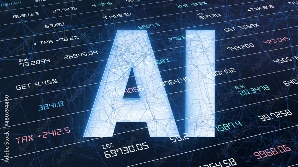 Data and report statistics, animation with graph diagrams. Stock ビデオ ...