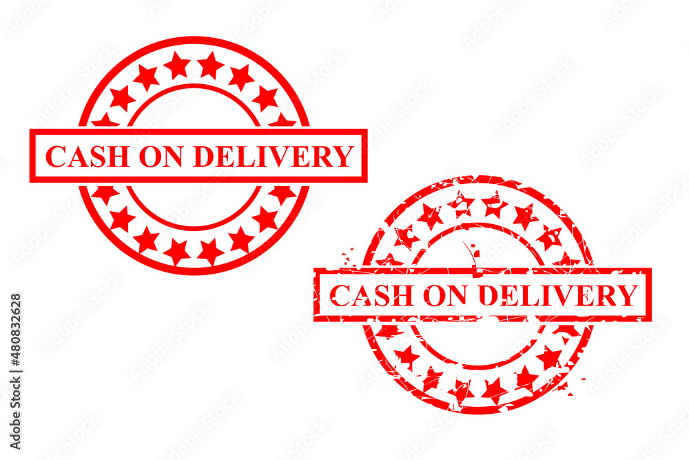 Cash On Delivery Stamp