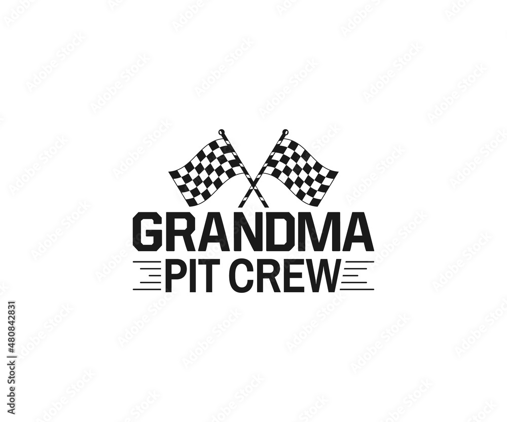 Grandma Pit Crew, Pit Crew SVG, Pit Crew Family SVG, Racing sayings SVG ...