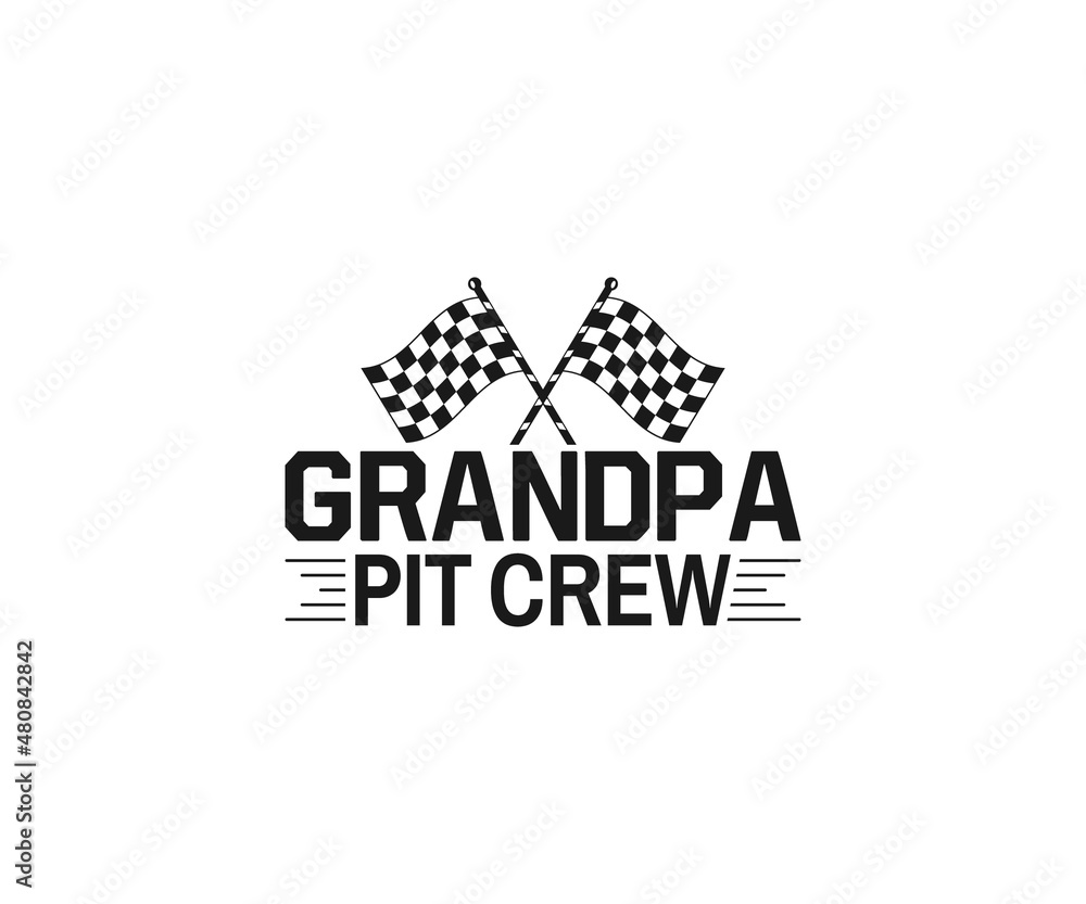 Grandpa Pit Crew, Pit Crew SVG, Pit Crew Family SVG, Racing sayings SVG ...