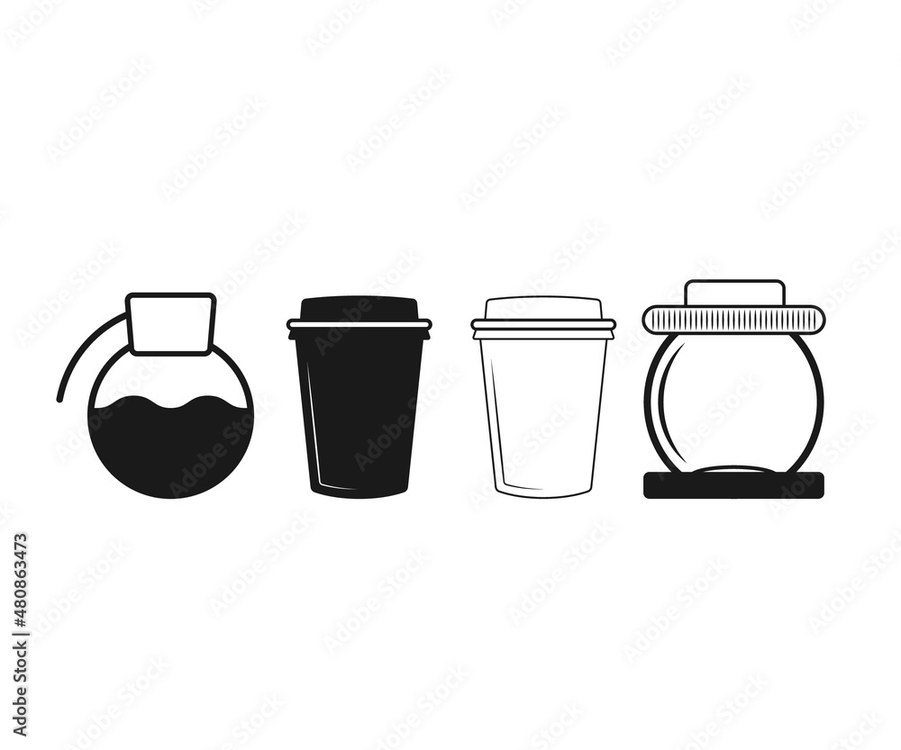 Coffee Svg, Coffee Cup Outline Svg, coffee cups Vector, coffee cups ...