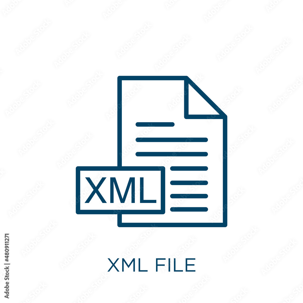 Xml File Icon