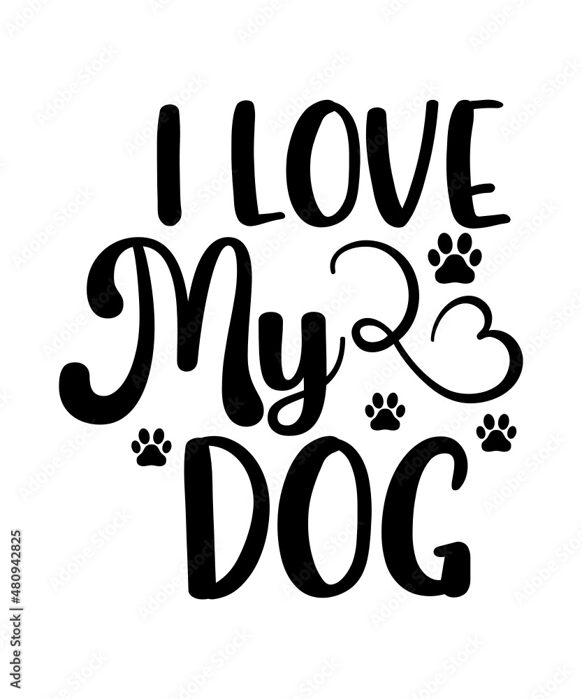 Dog SVG Bundle, Dog Lover SVG file for Cricut, Dog Quote svg cut file ...
