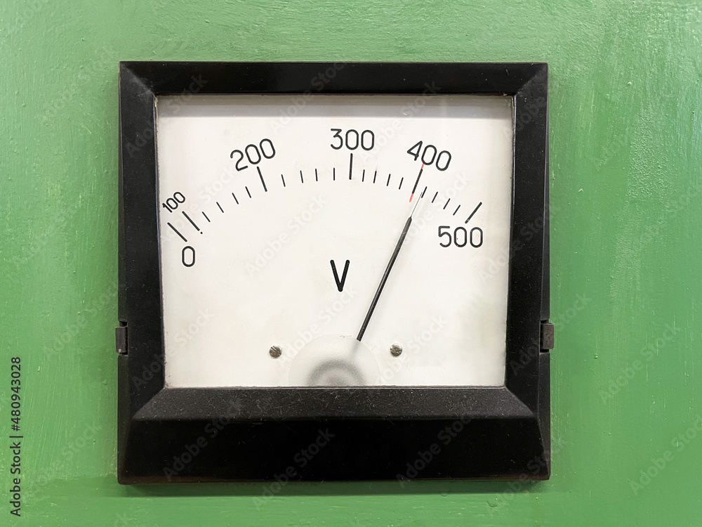 The voltmeter is designed to measure the voltage in an electrical ...