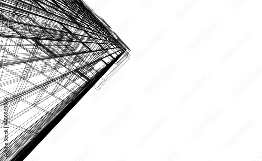 structure of a building Stock Vector | Adobe Stock