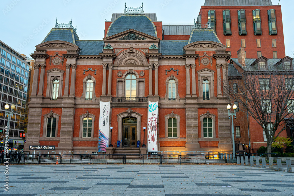 Washington D.C. - Nov. 22, 2021: The Smithsonian American Art Museum ...