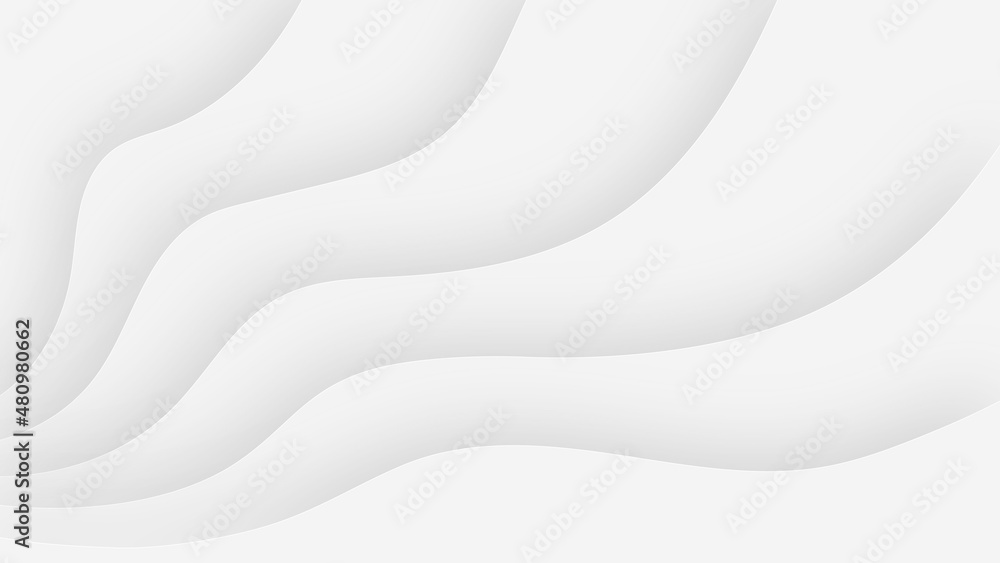 abstract curve line white background. Soft smooth lines curving to form ...