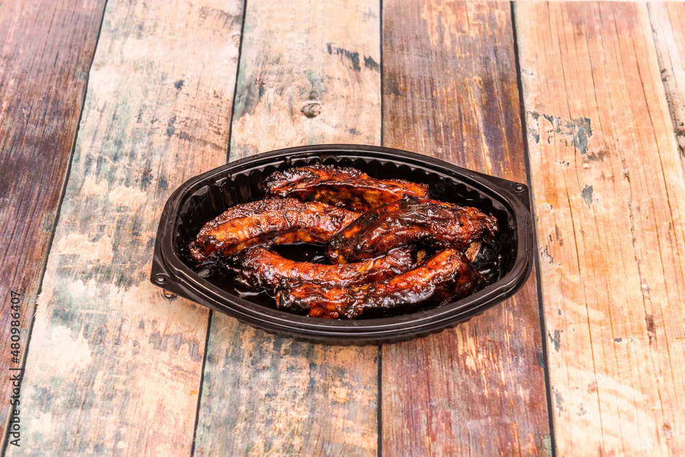 Pork ribs are a special cut of pork, different from the chop. This cut ...
