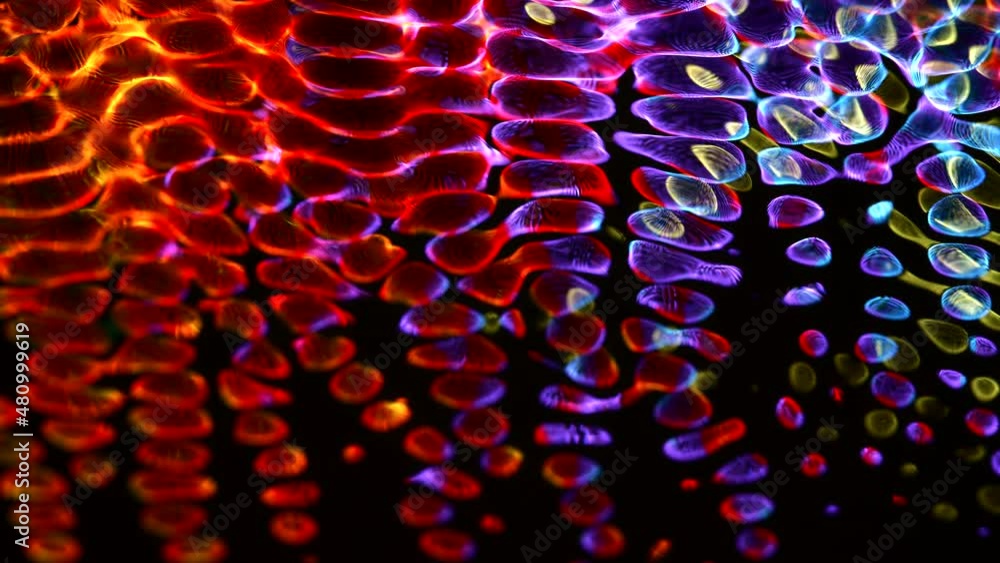 Vídeo do Stock: Colorful energy pattern galaxy concept sparkling in ...