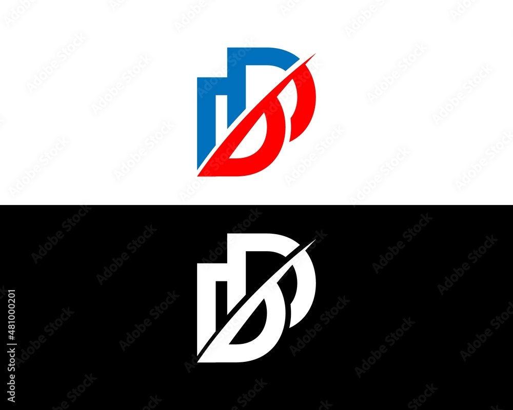 DD Letter Logo Design Modern Creative Alphabet Icon Vector Template ...
