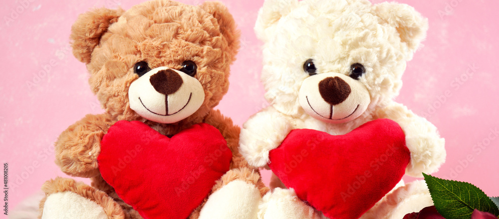 Teddybear Love Wallpaper