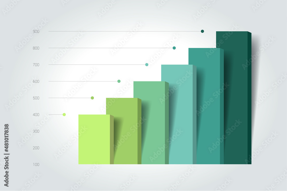 Chart, column graph, infographic element. Stock Vector | Adobe Stock