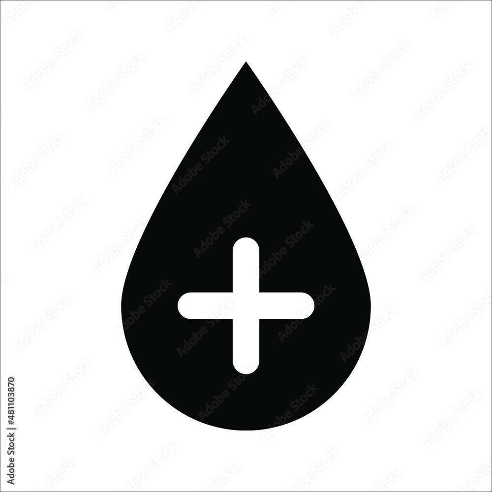 Hematology Blood cell, vessel, dna test, biochemical microscope vector ...