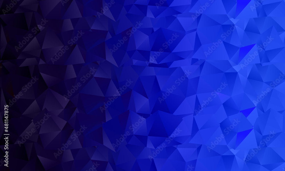 blue background with low poly texture Stock Vector | Adobe Stock