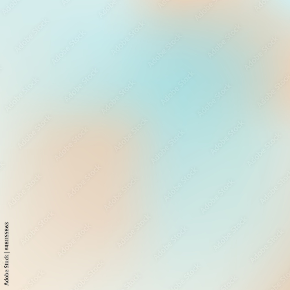 Blurred blue and brown background for a template, blur screensaver for ...