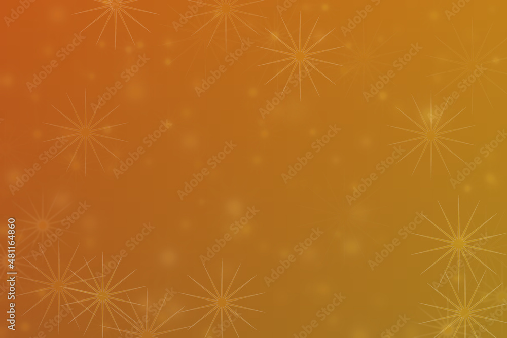 Beautiful abstract golden background with star shaped bokeh spots Stock ...