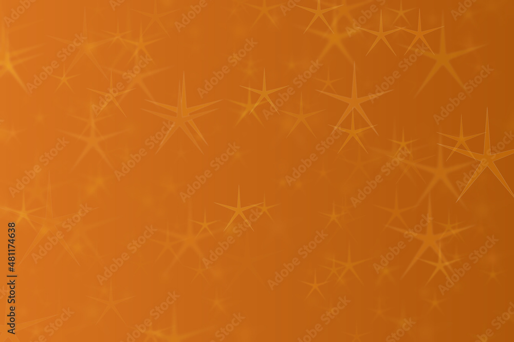 Beautiful abstract golden background with star shaped bokeh spots Stock ...