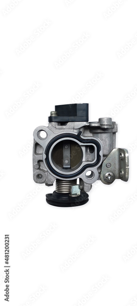 throttle valve with electronic control air supply to the engine on ...
