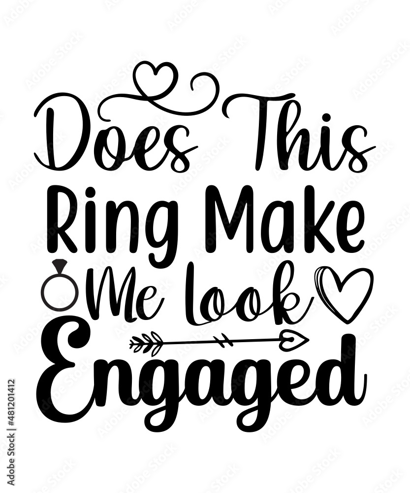 Engagement Svg Bundle, Engagement Svg Designs, Wedding Svg, Bride to Be ...