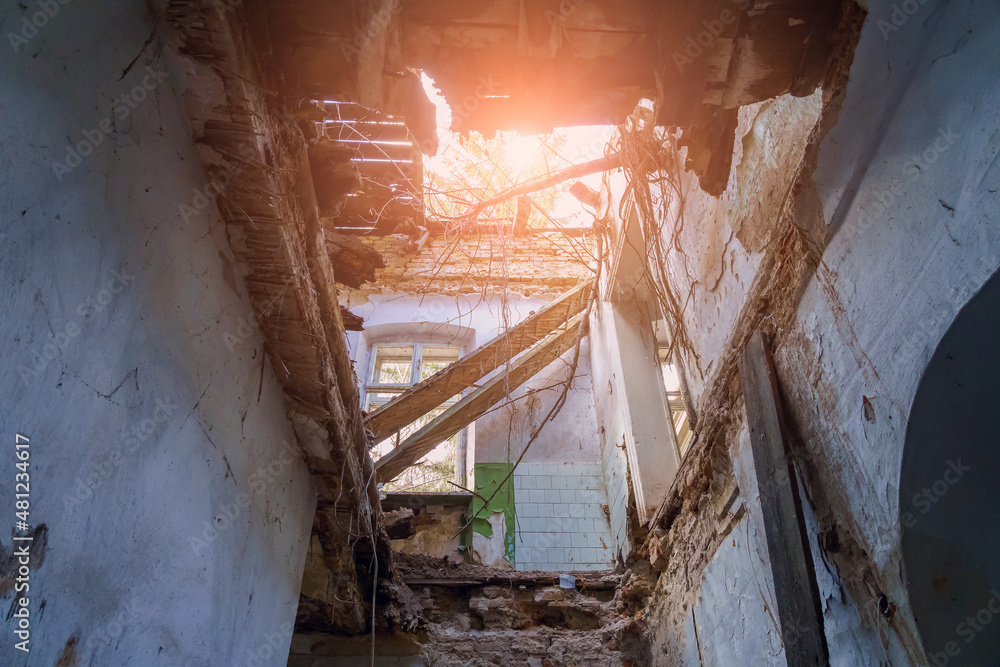 Abandoned abandoned historical and cultural heritage of old ...