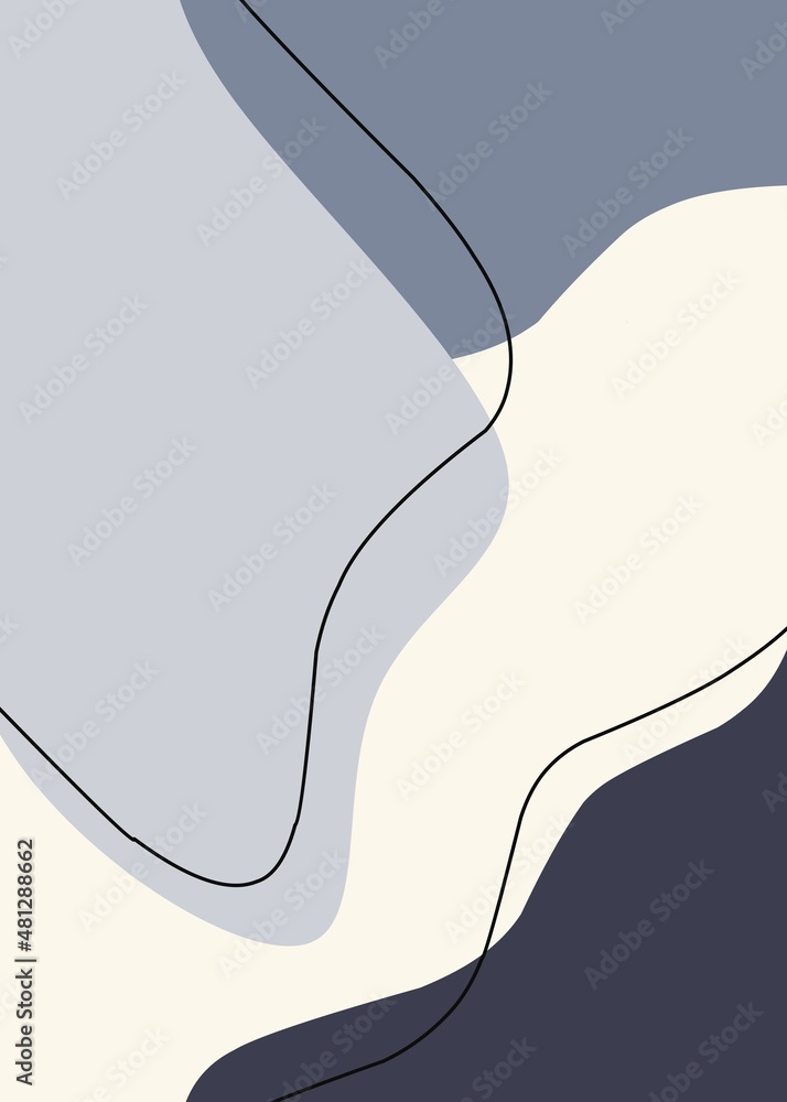 Illustration of a good aesthetic background vector design for any ...