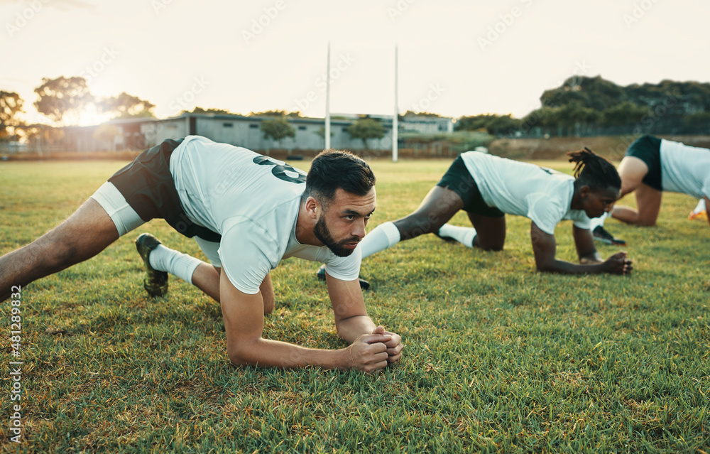 Poster To be a great rugby player, you have to put in the work – Wall ...