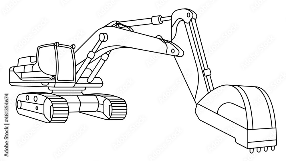Construction Equipment Drawing