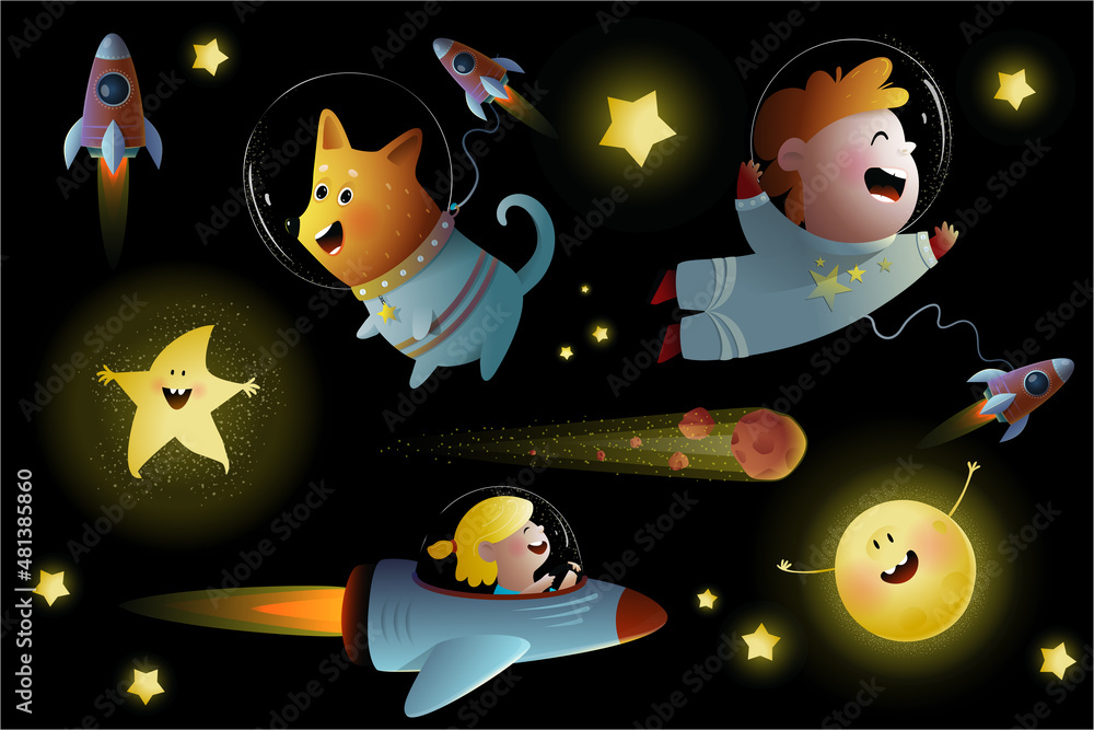 Space Exploration Clipart