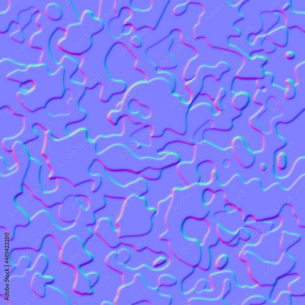 Normal map texture camouflage, normal mapping Stock Illustration ...