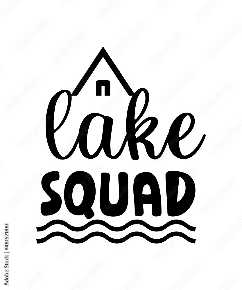 Vetor do Stock: Lake SVG Bundle, Png, Dxf, lake life svg, quotes svg ...