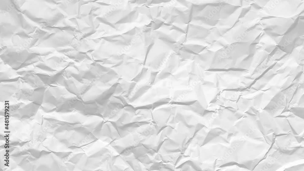 Crumpled Paper Background Intro Animation/ 4k animation of a graphic ...