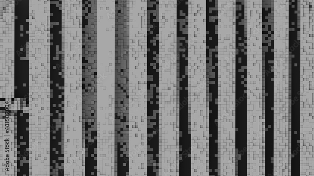 Height maps in a path tracing. Render. Stock Illustration | Adobe Stock