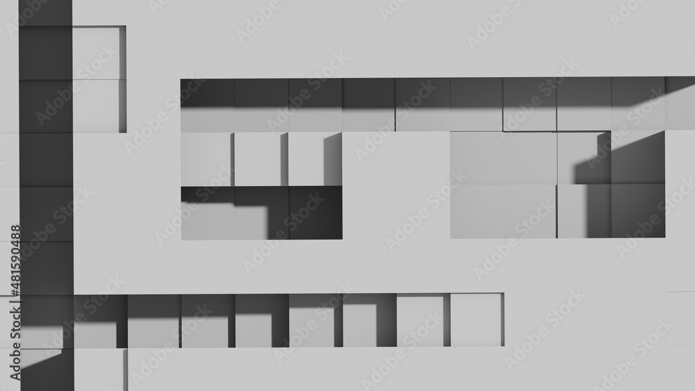 Height maps in a path tracing. Render. Stock Illustration | Adobe Stock