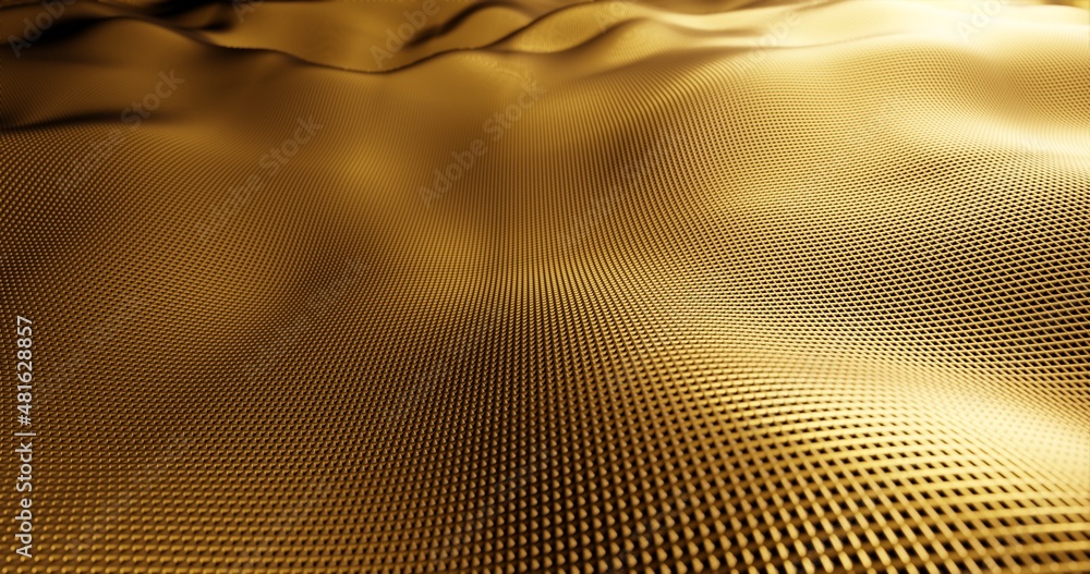 3d gold abstract geometric background Stock Illustration | Adobe Stock