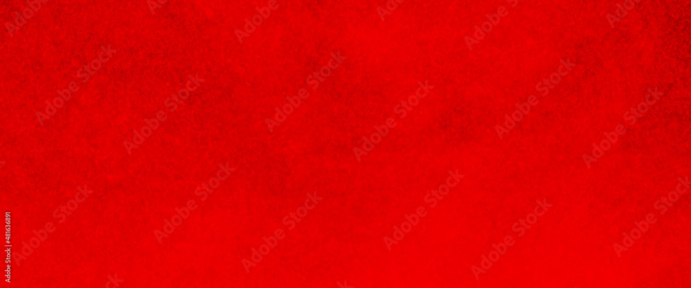 old vintage distressed bright red paper illustration, red wall ...