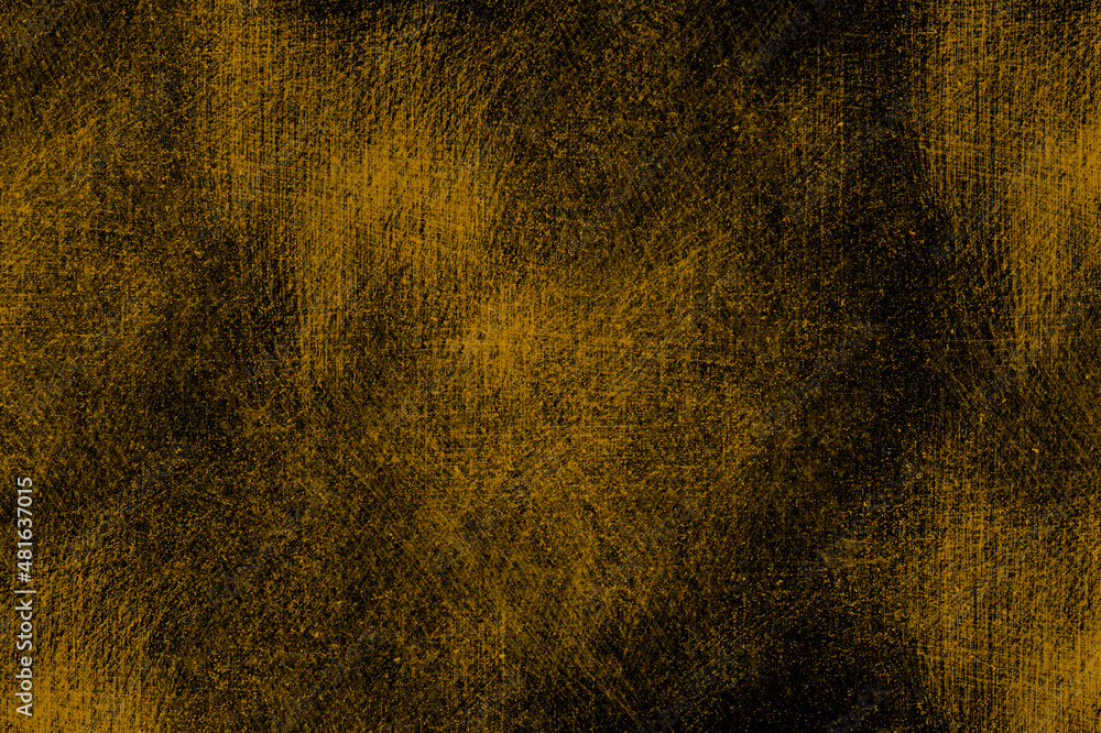 Texture scratch on black wallpaper with gold color Stock Photo | Adobe ...