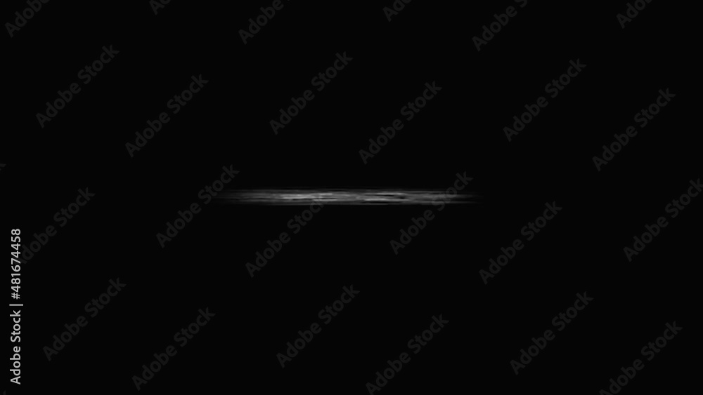 Analog glitch overlay. Static noise. Old TV signal error. Logo reveal ...