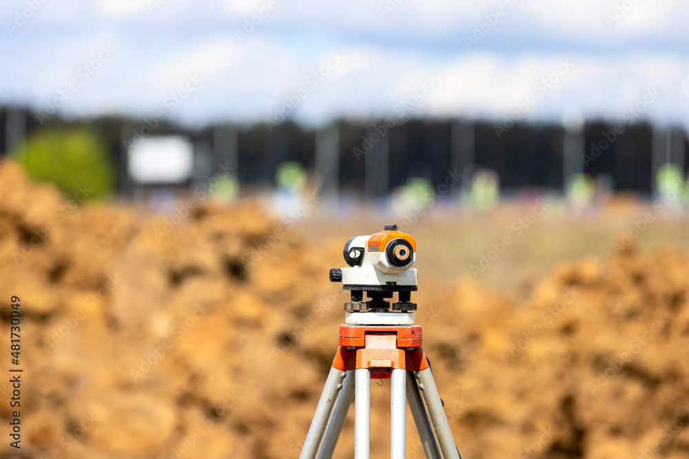 Theodolite for Survey construction and engineering wor , determining ...
