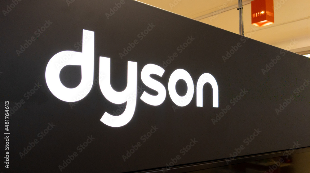 Dyson logo brand and text sign British technology company of household ...