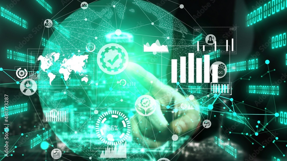 Quality Assurance and Quality Control conceptual - Modern graphic ...