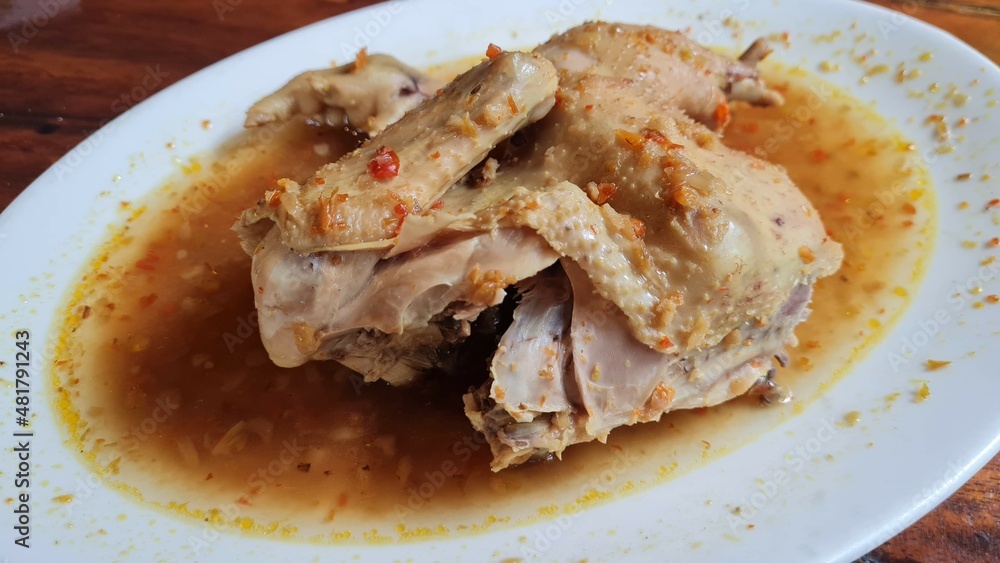 Nasi Ayam Bakar Taliwang or Grill Taliwang Chicken, is a traditional ...
