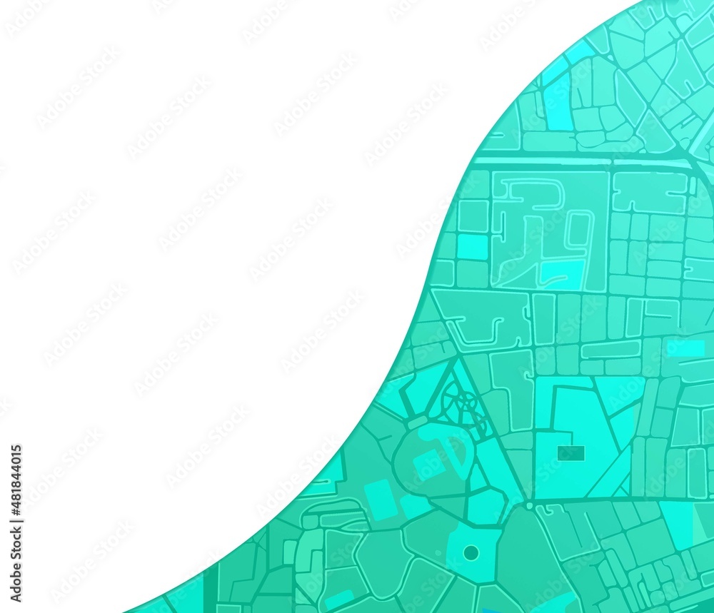 background image of a city map in blue color for a clean urban space ...