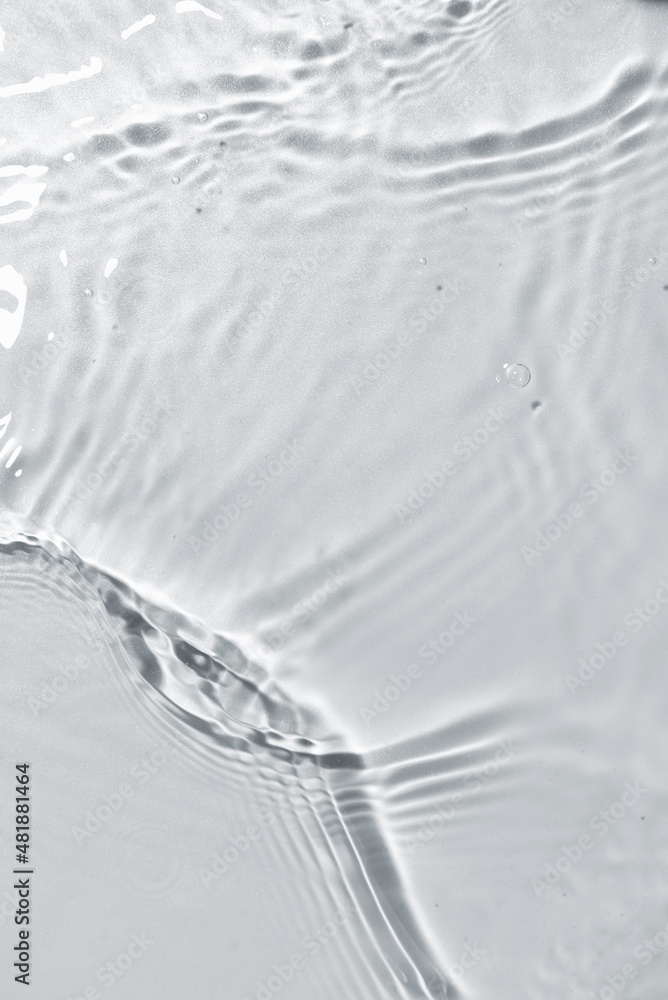 Texture of water on light background Stock Photo | Adobe Stock