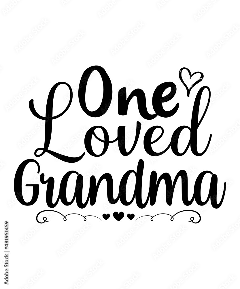 Grandma Svg Bundle, Granny Svg, Grandkids Svg, Grandmother Svg, Blessed ...